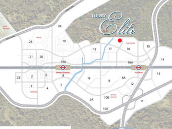 Today Group Builders Today Elite Map - Ulwe, Navi Mumbai Location Map