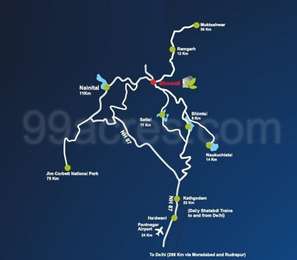 Tranquille Living Spaces Tranquille Living Chalets Map - Bhowali ...