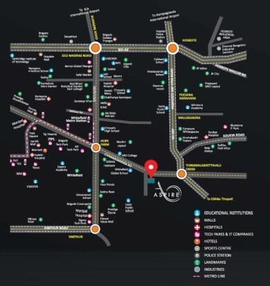 Transformers Estates Transformers Aspire Map - Channasandra, Near ...