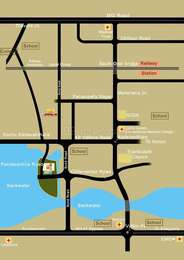 Travancore Builders Travancore Green Isle Map - Vytilla, Kochi Location Map