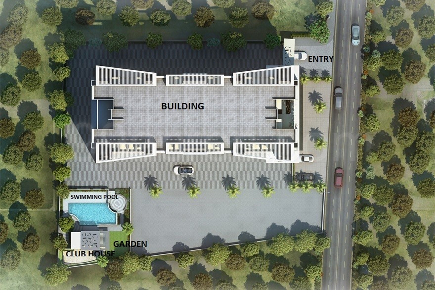 Triaa Housing and Garg Spaces Triaa Hillome Floor Plan - Lohegaon, Pune