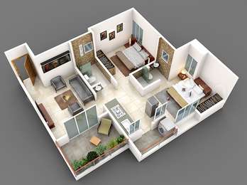 1 BHK Apartment / Flat for sale in Triaa Prince Town Shikrapur Pune ...