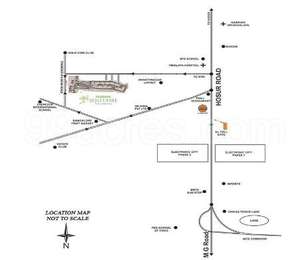 Nandhini Builders Nandhini Prakruthi Solitaire Map - Electronic City ...