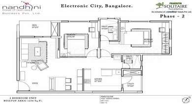 3 BHK Apartment / Flat for sale in Nandhini Prakruthi Solitaire ...
