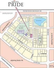 Tricity Realty Tricity Pride Map - Sector 9 Ulwe, Navi Mumbai Location Map