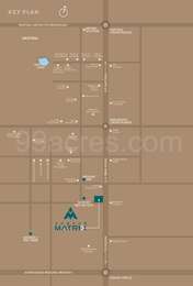 Tricon Infra Tricon Akshar Matrix Map - Odhav, Ahmedabad East Location Map