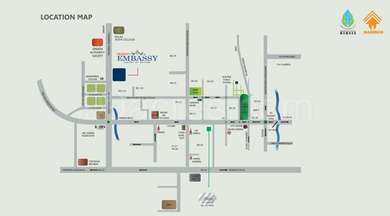 Trident Realty Trident Embassy Map - Sector 1 Greater Noida West ...