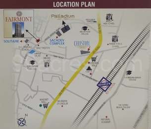 Trident Ozone LLP Trident Fairmont Map - Bhandup (West), Central Mumbai ...