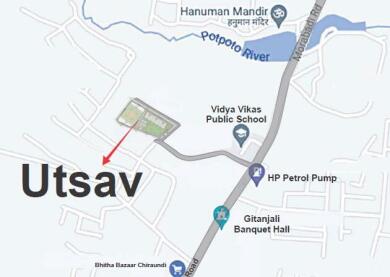 Trinayan Homes Ranchi Trinayan Utsav Map - Morabadi Road, Ranchi ...