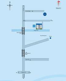 Trinity Builders Trinity Periyar Sands Map - Alwaye, Kochi Location Map
