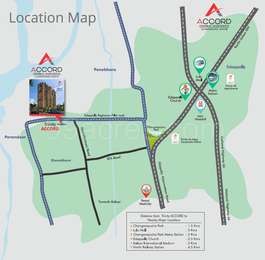 Trinity Arcade Trinity Accord Map - Edapally, Kochi Location Map