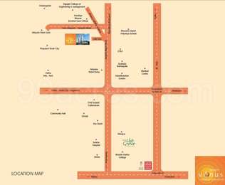 Trinity Builders Trinity Venus Map - Kakkanad Kochi Location Map