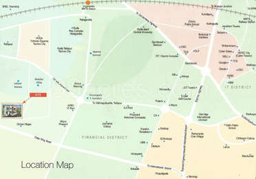 Tripura Constructions Builders Tripura Meadows Map - Osman Nagar ...