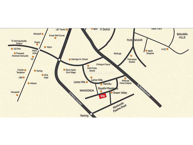 Tripura Residency Hyderabad, Manikonda Resale Price List, Brochure ...