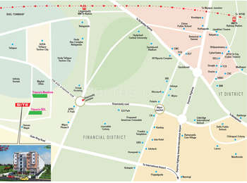 Tripura Constructions Builders Tripuras Galaxy Map - Gachibowli ...