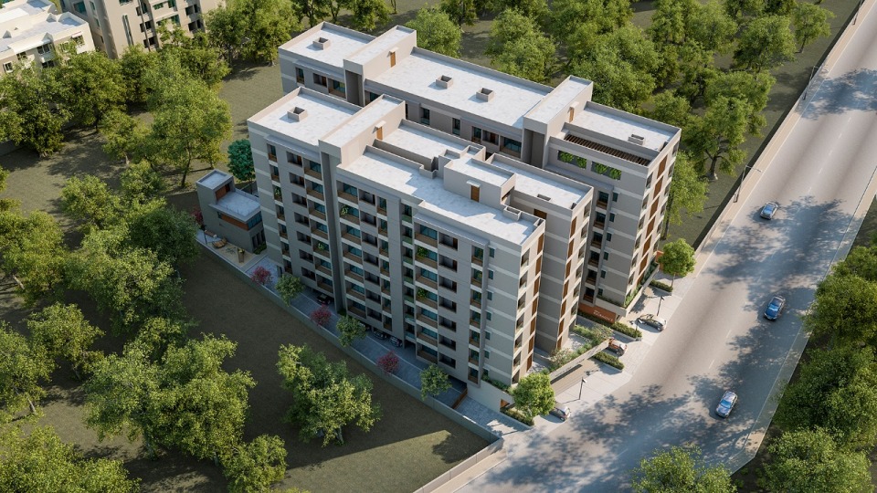 Trisha Rudraksh 2 Waghodia Road, Vadodara | Price List & Brochure, Floor Plan, Location Map ...