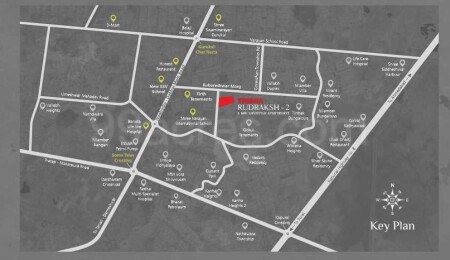 Trisha Infrastructure Ltd Trisha Rudraksh 2 Map - Waghodia Road ...