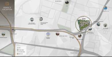 Namishree and Trishla Infratech Trishla Trinity Map - West Marredpally ...