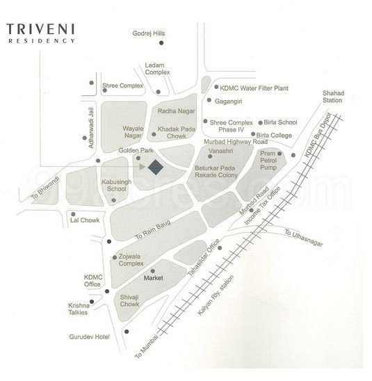 Triveni Residency Kalyan West, Thane Mumbai | Price List, Location ...