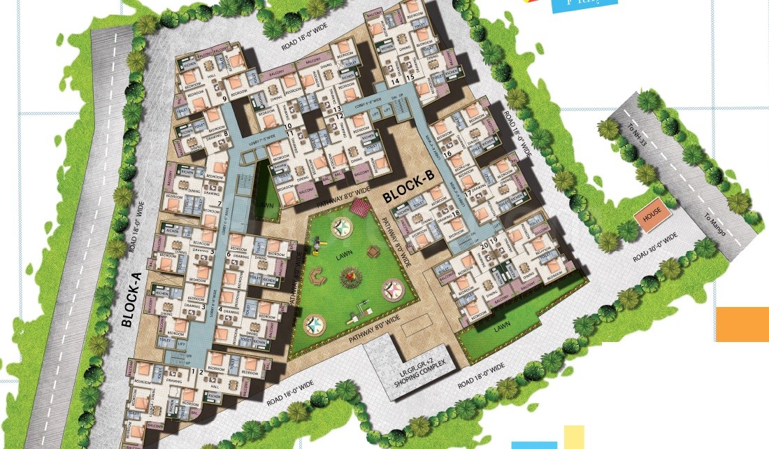 Triveni Bhaskar City Jamshedpur, Mango | Price List & Brochure, Floor ...