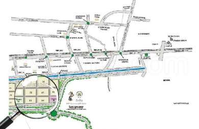Triveni Infrastructures Delhi Triveni Galaxy Map - Sector 78, Faridabad ...
