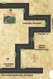 Triveni Realtors Triveni Kaushal Garden Map - Adityapur, Jamshedpur ...