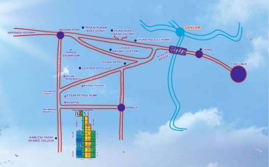Triveniinfra Prayag New City Allahabad, jhusi Resale Price List ...