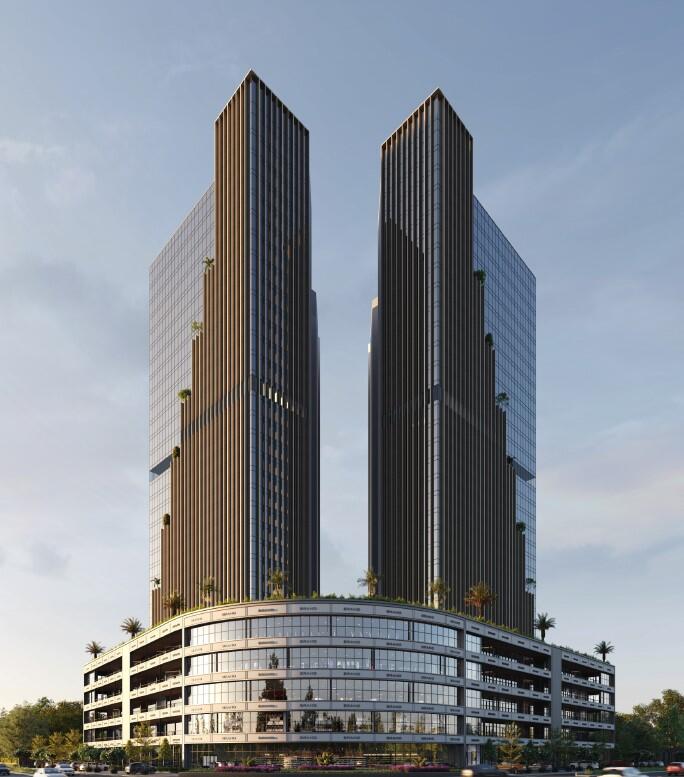 Trogon Twin Towers Vaishnodevi Circle, Ahmedabad North - Invest in ...