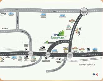 TVS Emerald GreenAcres Map - Kolapakkam,Vandalur Kelambakkam Road ...