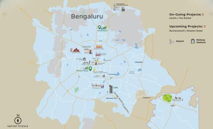 TVS Emerald TVS Isle of Trees Map - Hebbal, Bangalore Location Map