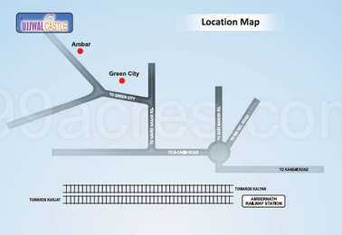 Ujjwal Space Pvt. Ltd Ujjwal Castle Map - Ambernath, Mumbai Beyond ...