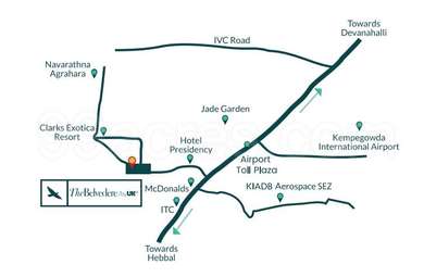 Ukn Properties Builders UKn The Belvedere Airport District Map ...