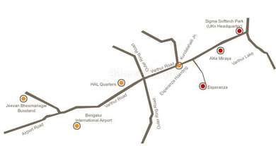 Ukn Properties Builders UKN Alila Miraya Map - Whitefield, Bangalore ...