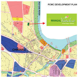 Uma Construction Uma Mangal Vatika Map - Chikhali, Pune Location Map