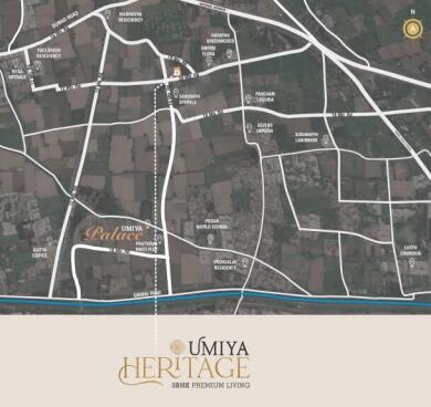 Umiya Developers Vadodara Umiya Heritage Map - Chhani, Vadodara ...