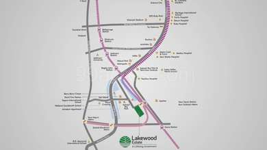 Unimark Group Builders Unimark Lakewood Estate Map - EM Bypass, Kolkata ...