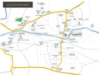 Unique Properties Pune Unique Youtopia Map - Kharadi, Pune Location Map