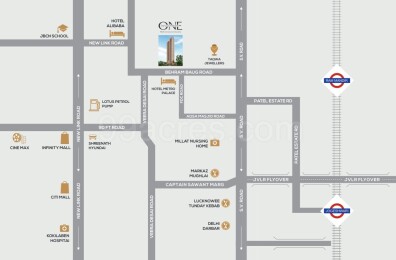 Unique Developers Mumbai Unique One Jogeshwari Map - West, Mumbai ...