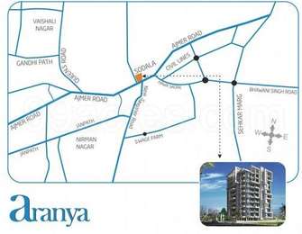 Unique Dream Builders UDB Aranya Map - Sodala, Jaipur Location Map