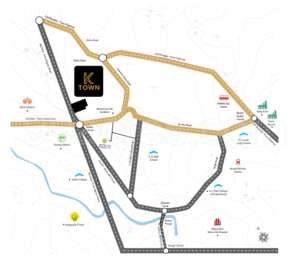 Tayal Corp K Town Map - Kiwale, Pune Location Map