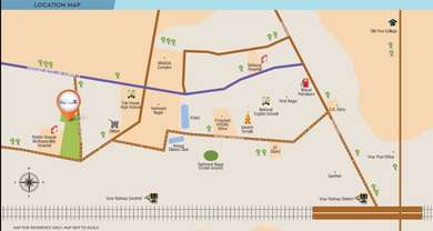Uniquepoonam Homes LLP Unique Poonam Sky City Map - Virar West, Mumbai ...