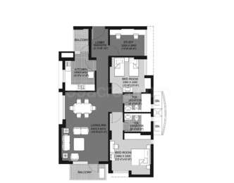 2 BHK Apartment / Flat for sale in Unitech Escape Nirvana Country ...