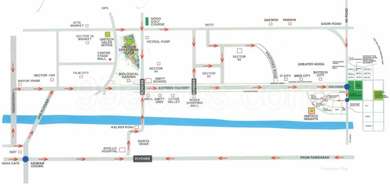 Unitech Group Unitech Universal Heights Map - New Town, Kolkata East ...