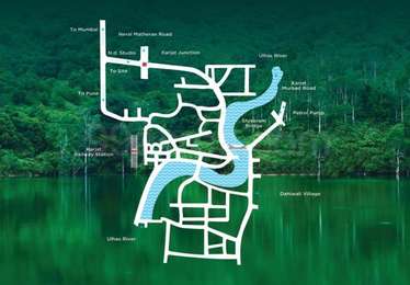 United Infra Projects United Infra Exotica Map - Karjat, Thane Location Map