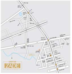 United Prime Infra United Zade Map - New Maninagar, Ahmedabad East ...