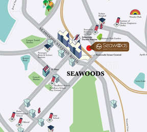 L And T Realty L and T Seawoods Residences Map - Seawoods, Navi Mumbai ...
