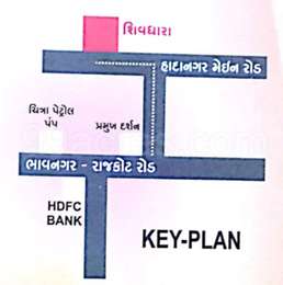 Shiv Developer Shivdhara Residency Map - Chitra, Bhavnagar Location Map