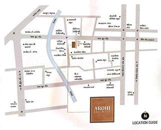 Har Har Developers Har Har Arohi Infinity Map - Nava Naroda, Ahmedabad ...