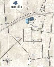 Arun Villa Map - Alkapuri, Vadodara Location Map