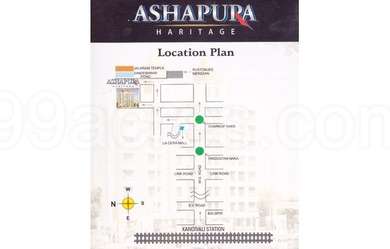 ashapura heritage Map - Charkop, Mumbai Andheri-Dahisar Location Map